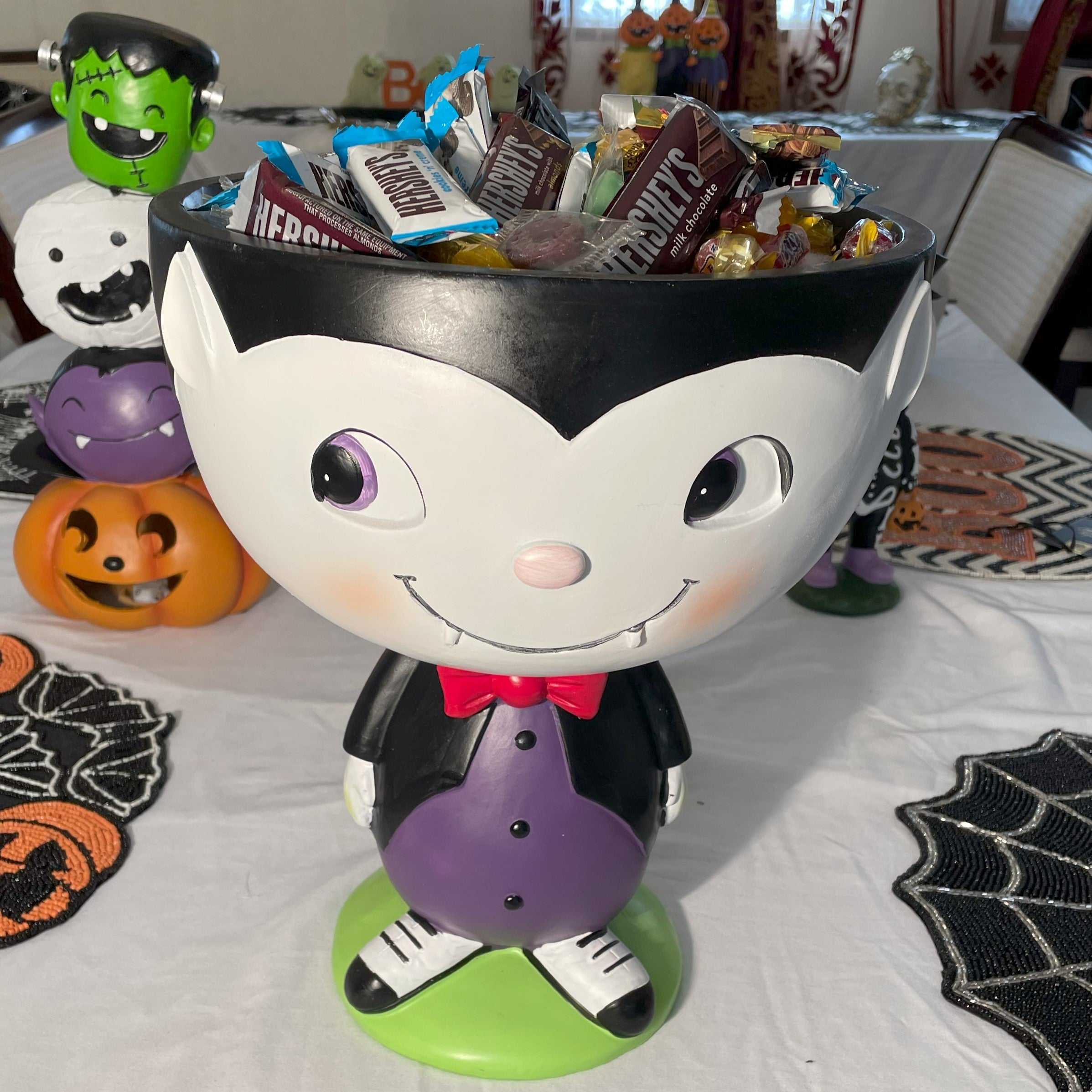 Halloween Large Dracula Candy Bowl – The Holidays Shop