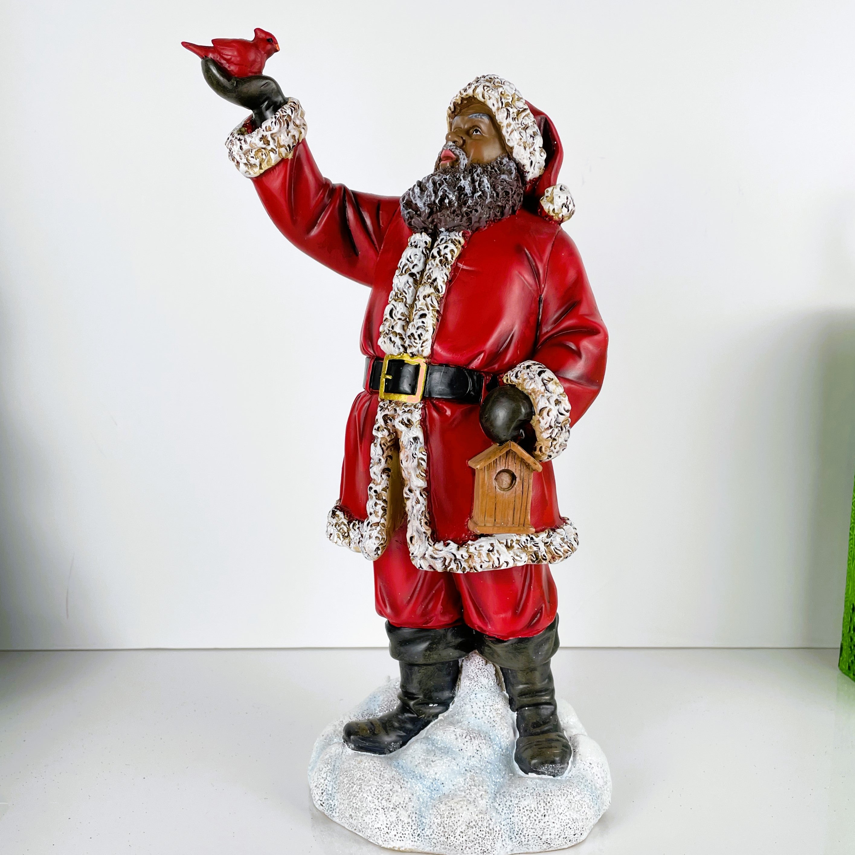 Black Santa Figurines